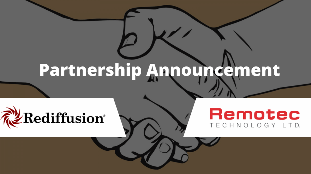 Remotec Announces Partnership with Rediffusion – Remotec Technology