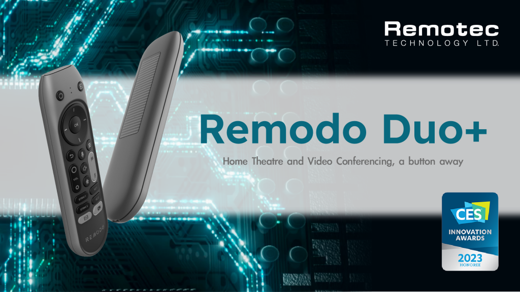 CES Innovation Award 2023 Honoree – Remodo Duo+ – Remotec Technology