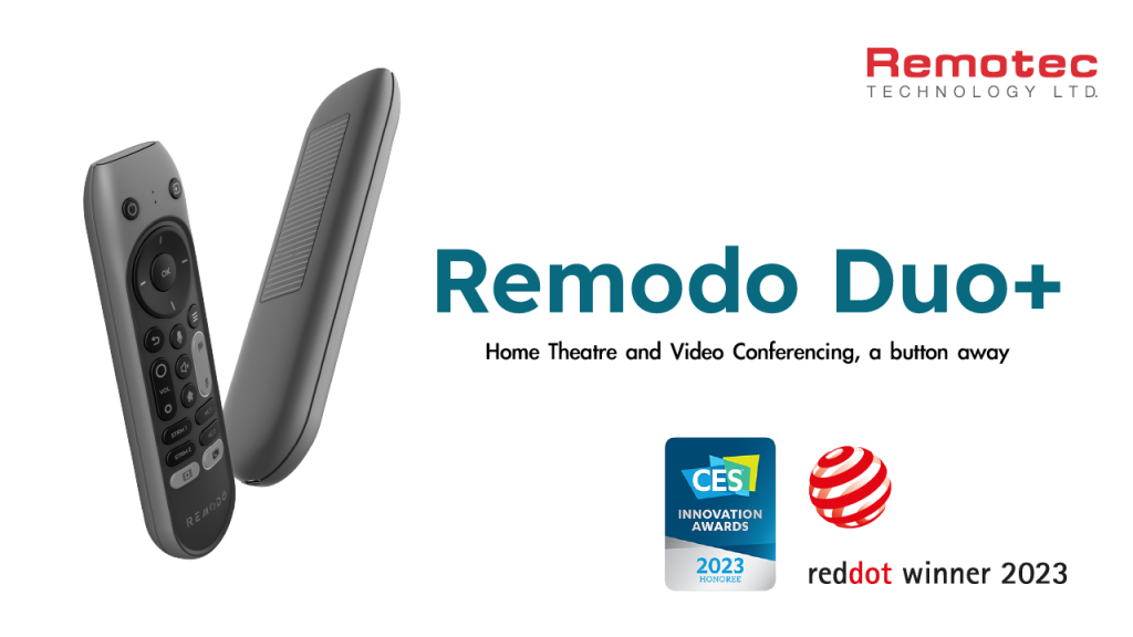 Red Dot Award: Product Design – Remodo Duo+ – Remotec Technology